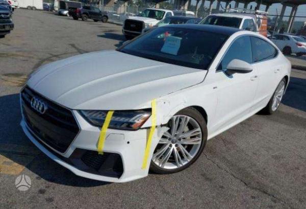 Balts Audi A7 Sportback 2019 Kauņa, ar dzinēja tilpumu 3.00 L un nobraukumu 52 tūkst. km par 25200 €, foto 5 vietnē AUTOMOTO.COM.LV