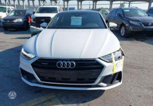 White Audi A7 Sportback 2019 in Kaunas, with an engine capacity of 3.00 L and mileage of 52 thousand km for 25200 €, photo 15 on AUTOMOTO.COM.LV