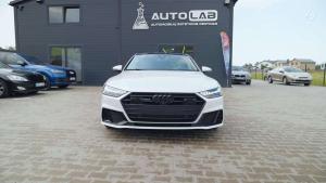 White Audi A7 Sportback 2019 in Vilnius, with an engine capacity of 3.00 L and mileage of 160 thousand km for 39990 €, photo 6 on AUTOMOTO.COM.LV