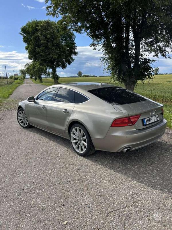 Dzeltens Audi A7 Sportback 2012 Kėdainiai, ar dzinēja tilpumu 2.97 L un nobraukumu 470 tūkst. km par 10200 €, foto 2 vietnē AUTOMOTO.COM.LV