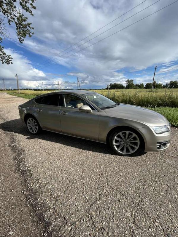 Dzeltens Audi A7 Sportback 2012 Kėdainiai, ar dzinēja tilpumu 2.97 L un nobraukumu 470 tūkst. km par 10200 €, foto 3 vietnē AUTOMOTO.COM.LV