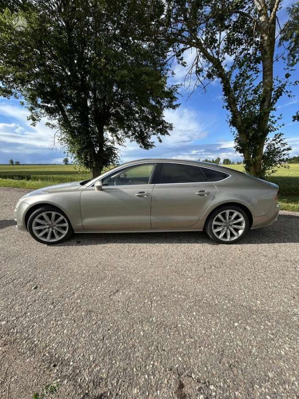 Dzeltens Audi A7 Sportback 2012 Kėdainiai, ar dzinēja tilpumu 2.97 L un nobraukumu 470 tūkst. km par 10200 €, foto 4 vietnē AUTOMOTO.COM.LV