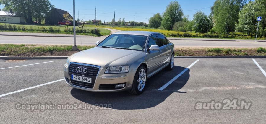 Smilšu krāsa Audi A8 2008 Tartu, ar dzinēja tilpumu 4.20 L un nobraukumu 307 tūkst. km par 8500 €, foto 1 vietnē AUTOMOTO.COM.LV