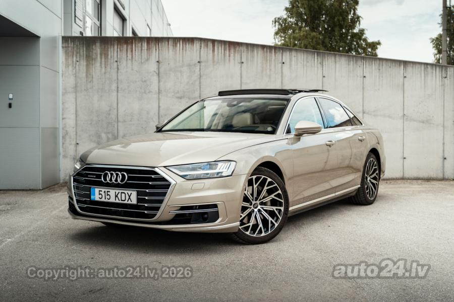 Smilšu krāsa Audi A8 2020 Tartu, ar dzinēja tilpumu 3.00 L un nobraukumu 71 tūkst. km par 55000 €, foto 1 vietnē AUTOMOTO.COM.LV