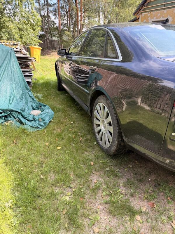 Black Audi A8 2007 in Riga, with an engine capacity of 4.00 L and mileage of 244 thousand km for 4000 €, photo 1 on AUTOMOTO.COM.LV