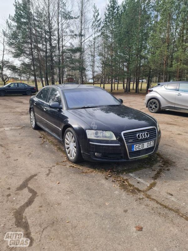 Черный Ауди А8 2007 в Вильнюс, объемом двигателя 4.20 л и пробегом 524 тыс. км за 3000 €, фото 2 на AUTOMOTO.COM.LV