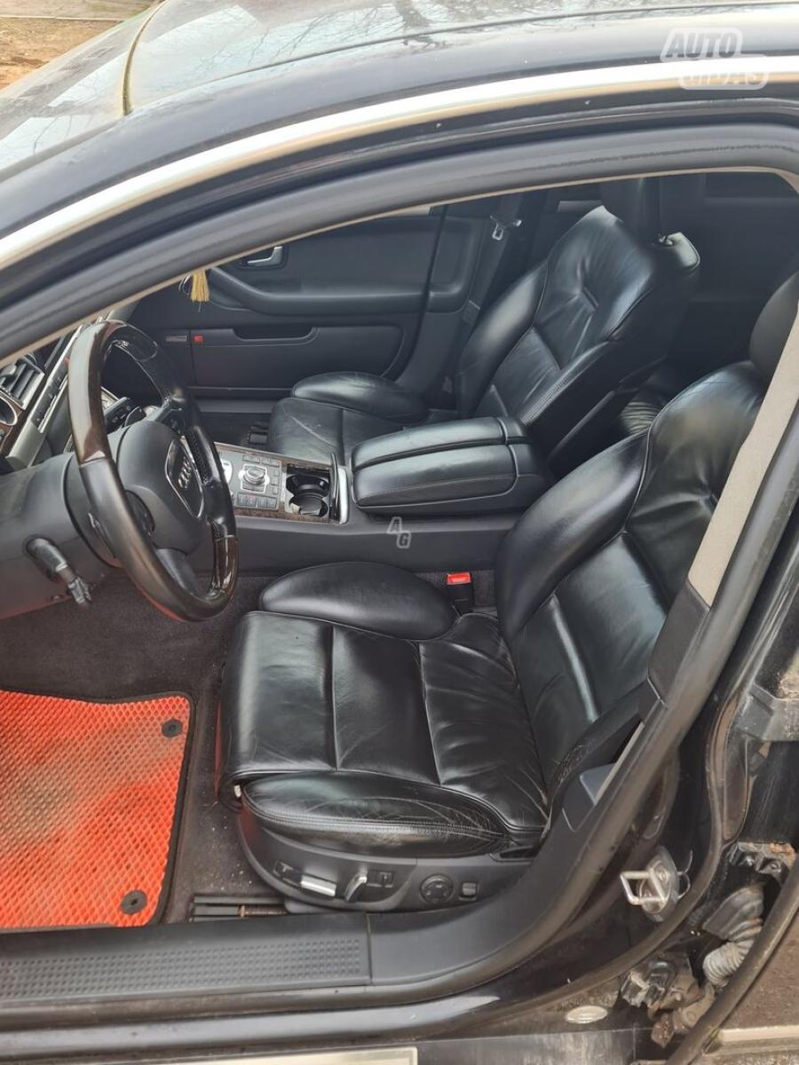 Melns Audi A8 2007 Viļņa, ar dzinēja tilpumu 4.20 L un nobraukumu 524 tūkst. km par 3000 €, foto 7 vietnē AUTOMOTO.COM.LV