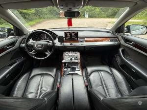 Black Audi A8 2012 in Vilnius, with an engine capacity of 3.00 L and mileage of 343 thousand km for 9250 €, photo 11 on AUTOMOTO.COM.LV