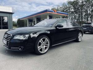 Melns Audi A8 2012 Viļņa, ar dzinēja tilpumu 4.16 L un nobraukumu 297 tūkst. km par 12100 €, foto 5 vietnē AUTOMOTO.COM.LV