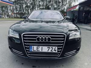 Melns Audi A8 2012 Viļņa, ar dzinēja tilpumu 4.16 L un nobraukumu 297 tūkst. km par 12100 €, foto 6 vietnē AUTOMOTO.COM.LV
