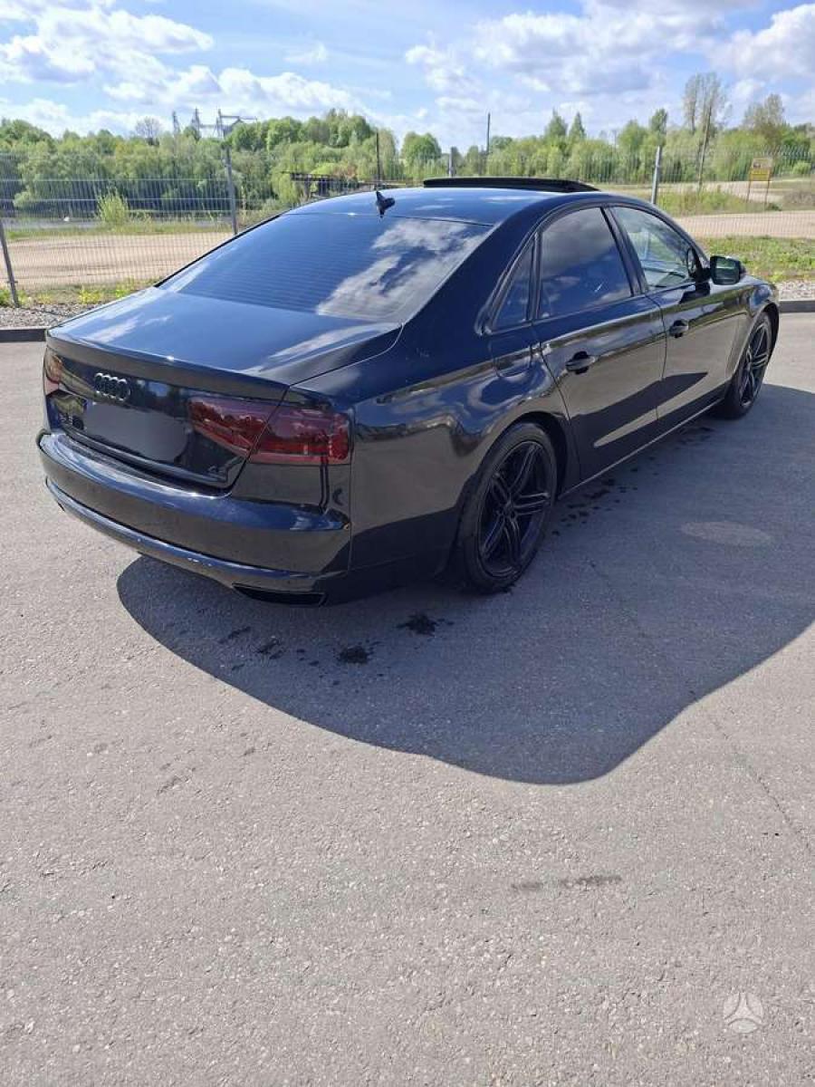 Melns Audi A8 2012 Jurbarkas, ar dzinēja tilpumu 4.20 L un nobraukumu 196 tūkst. km par 10450 €, foto 6 vietnē AUTOMOTO.COM.LV