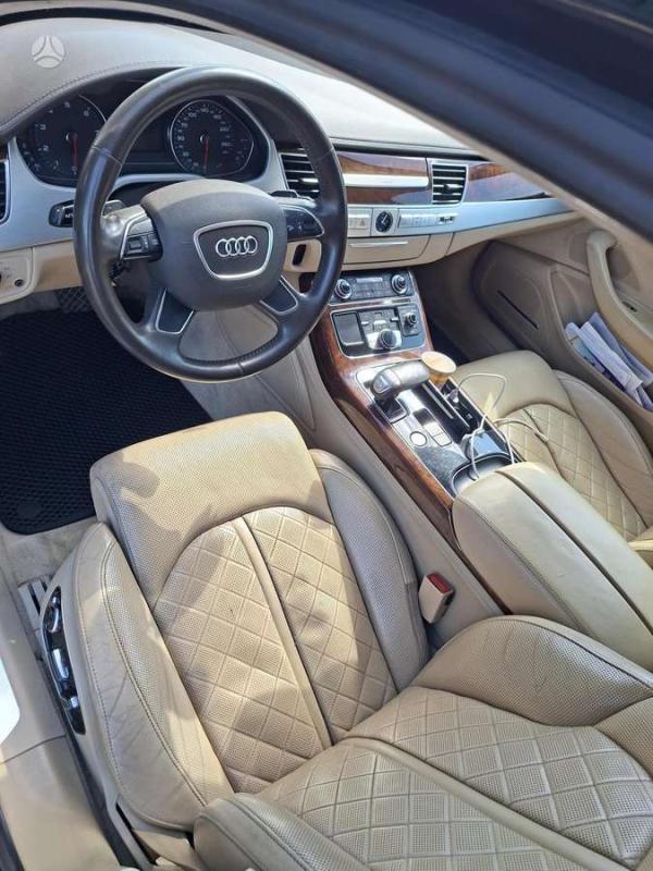 Melns Audi A8 2012 Jurbarkas, ar dzinēja tilpumu 4.20 L un nobraukumu 196 tūkst. km par 10450 €, foto 10 vietnē AUTOMOTO.COM.LV