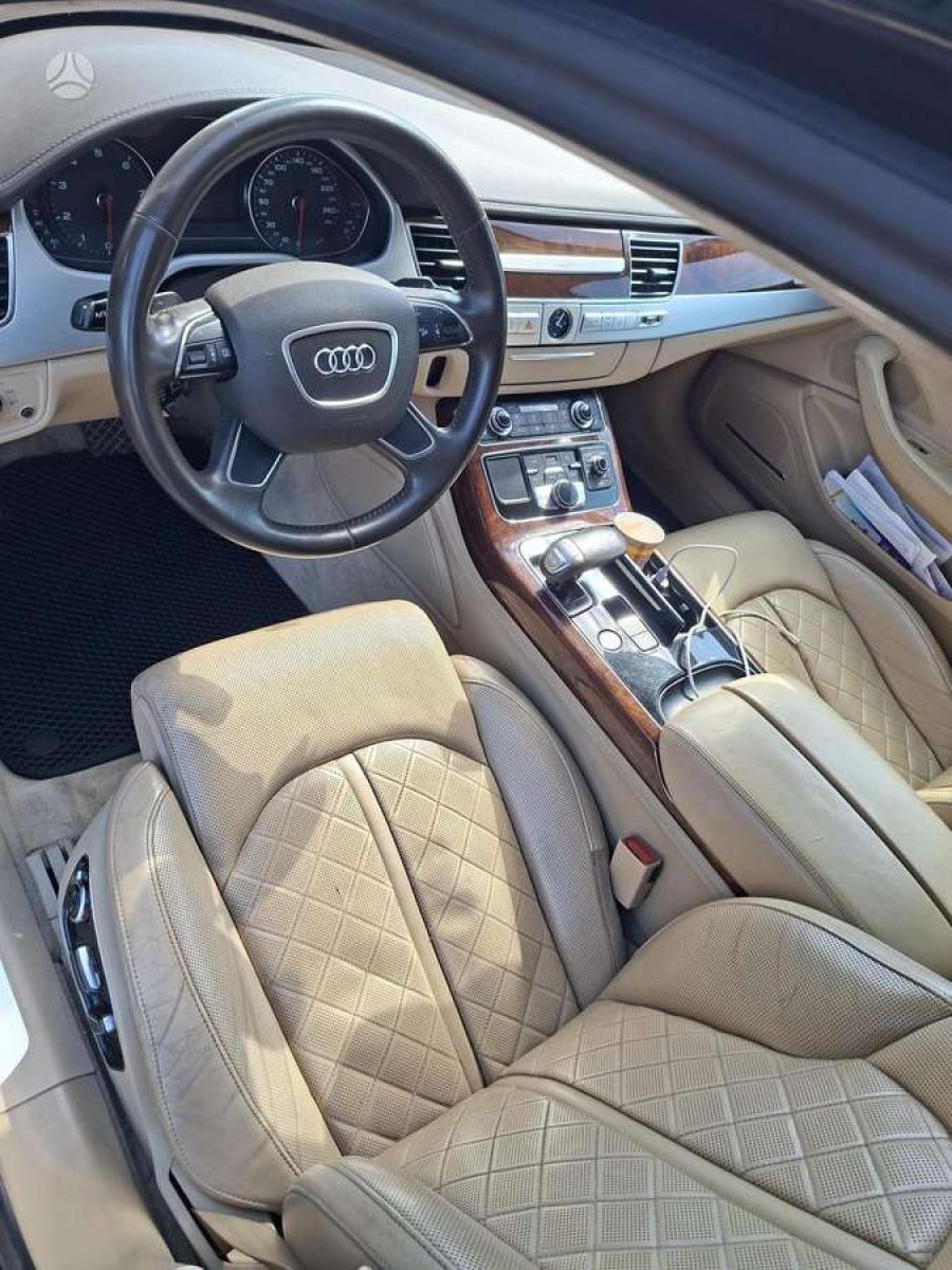 Melns Audi A8 2012 Jurbarkas, ar dzinēja tilpumu 4.20 L un nobraukumu 196 tūkst. km par 10450 €, foto 11 vietnē AUTOMOTO.COM.LV