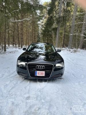 Black Audi A8 2013 in Kaunas, with an engine capacity of 4.00 L and mileage of 232 thousand km for 14600 €, photo 25 on AUTOMOTO.COM.LV