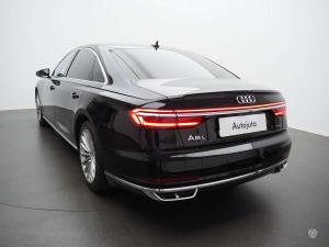 Black Audi A8 2019 in Vilnius, with an engine capacity of 2.97 L and mileage of 132 thousand km for 36500 €, photo 7 on AUTOMOTO.COM.LV