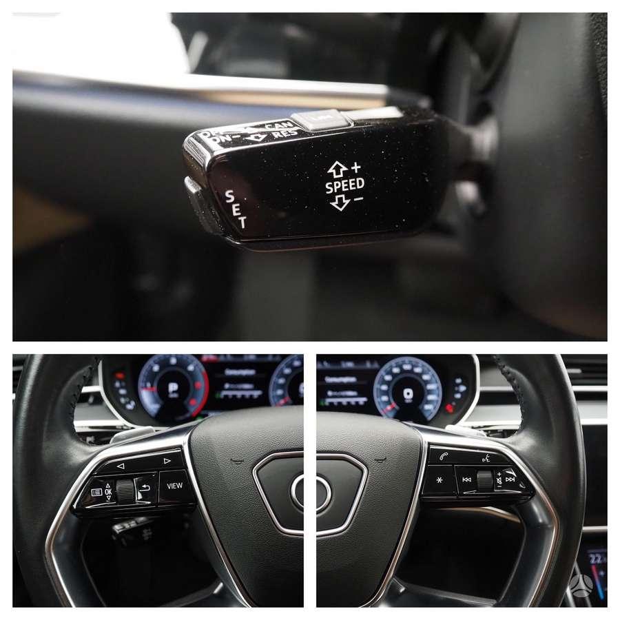 Black Audi A8 2019 in Vilnius, with an engine capacity of 2.97 L and mileage of 132 thousand km for 36500 €, photo 18 on AUTOMOTO.COM.LV
