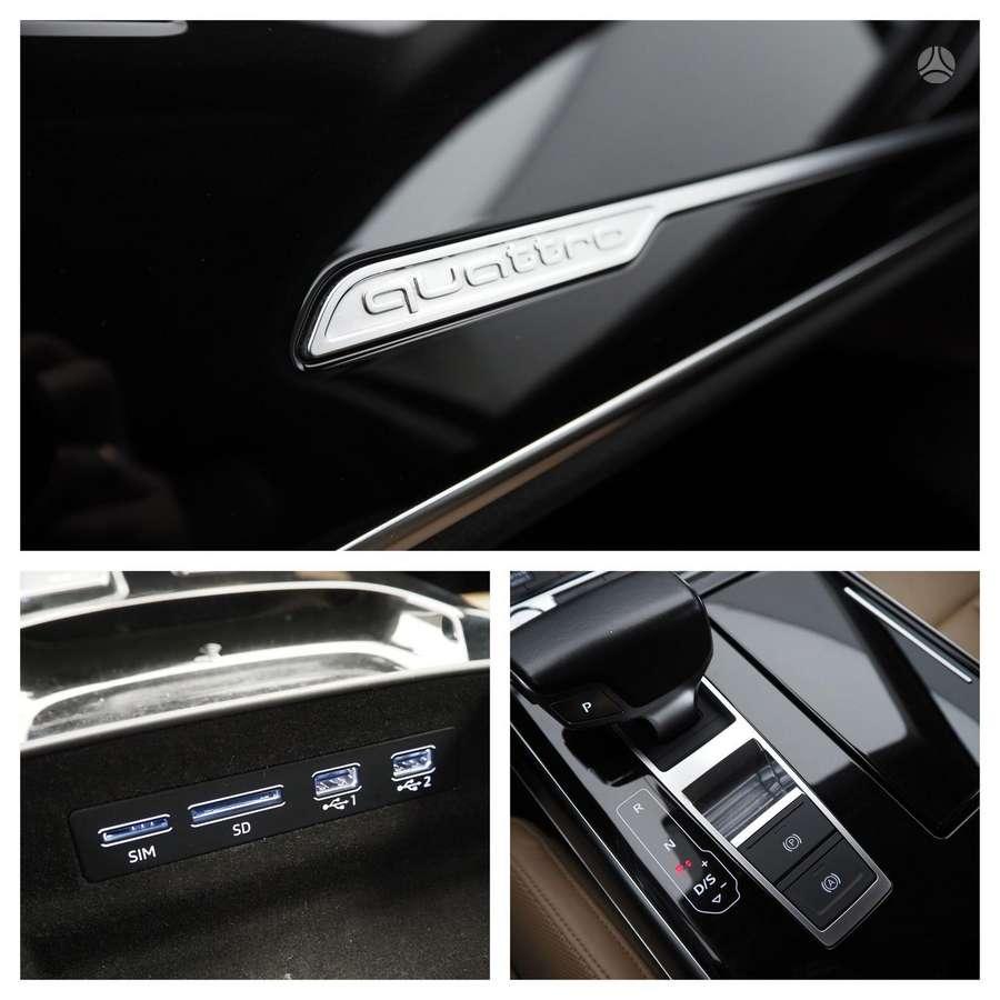 Black Audi A8 2019 in Vilnius, with an engine capacity of 2.97 L and mileage of 132 thousand km for 36500 €, photo 20 on AUTOMOTO.COM.LV