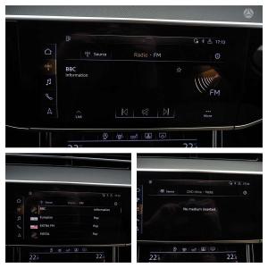 Black Audi A8 2019 in Vilnius, with an engine capacity of 2.97 L and mileage of 132 thousand km for 36500 €, photo 24 on AUTOMOTO.COM.LV