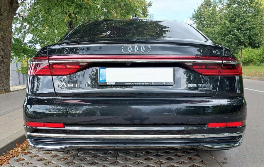 Черный Ауди А8 2023 в Каунас, объемом двигателя 3.00 л и пробегом 62 тыс. км за 55000 €, фото 11 на AUTOMOTO.COM.LV