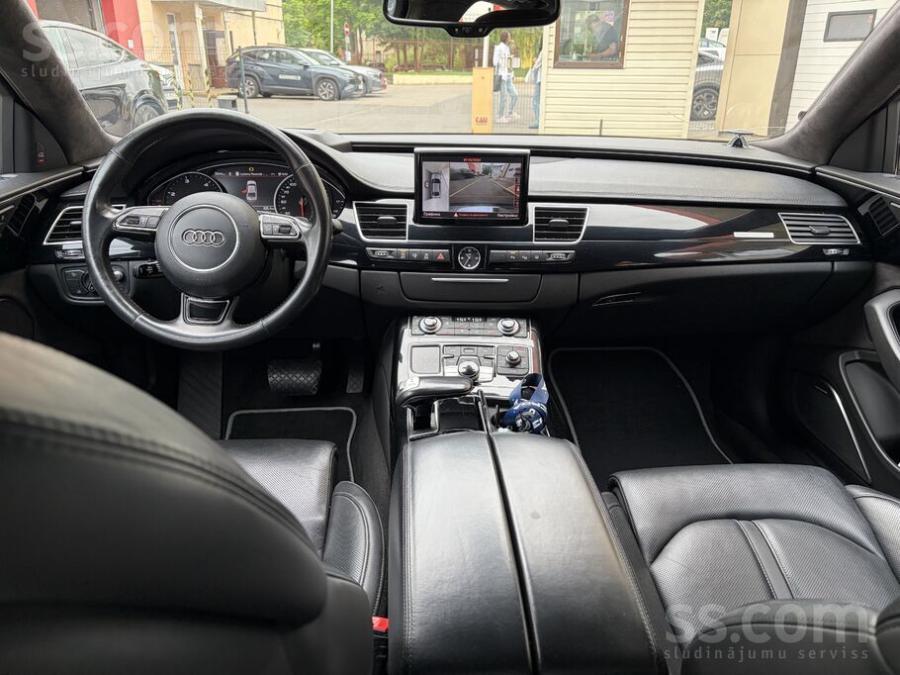 Melns Audi A8 2017 Rīga, ar dzinēja tilpumu 3.00 L un nobraukumu 285 tūkst. km par 19800 €, foto 6 vietnē AUTOMOTO.COM.LV