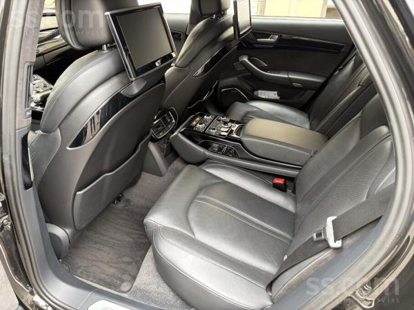 Melns Audi A8 2017 Rīga, ar dzinēja tilpumu 3.00 L un nobraukumu 285 tūkst. km par 19800 €, foto 7 vietnē AUTOMOTO.COM.LV