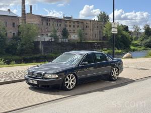 Melns Audi A8 1997 Bauska, ar dzinēja tilpumu 2.50 L un nobraukumu 367 tūkst. km par 3950 €, foto 6 vietnē AUTOMOTO.COM.LV