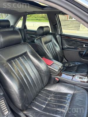 Melns Audi A8 1997 Bauska, ar dzinēja tilpumu 2.50 L un nobraukumu 367 tūkst. km par 3950 €, foto 14 vietnē AUTOMOTO.COM.LV