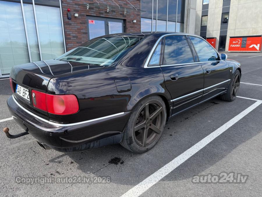 Black Audi A8 1999 in Tallinn, with an engine capacity of 4.20 L and mileage of 0 thousand km for 2200 €, photo 8 on AUTOMOTO.COM.LV
