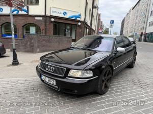 Melns Audi A8 1999 Tartu, ar dzinēja tilpumu 4.20 L un nobraukumu 384 tūkst. km par 4999 €, foto 3 vietnē AUTOMOTO.COM.LV