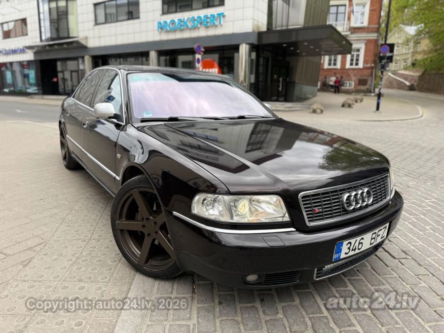 Melns Audi A8 1999 Tartu, ar dzinēja tilpumu 4.20 L un nobraukumu 384 tūkst. km par 4999 €, foto 10 vietnē AUTOMOTO.COM.LV