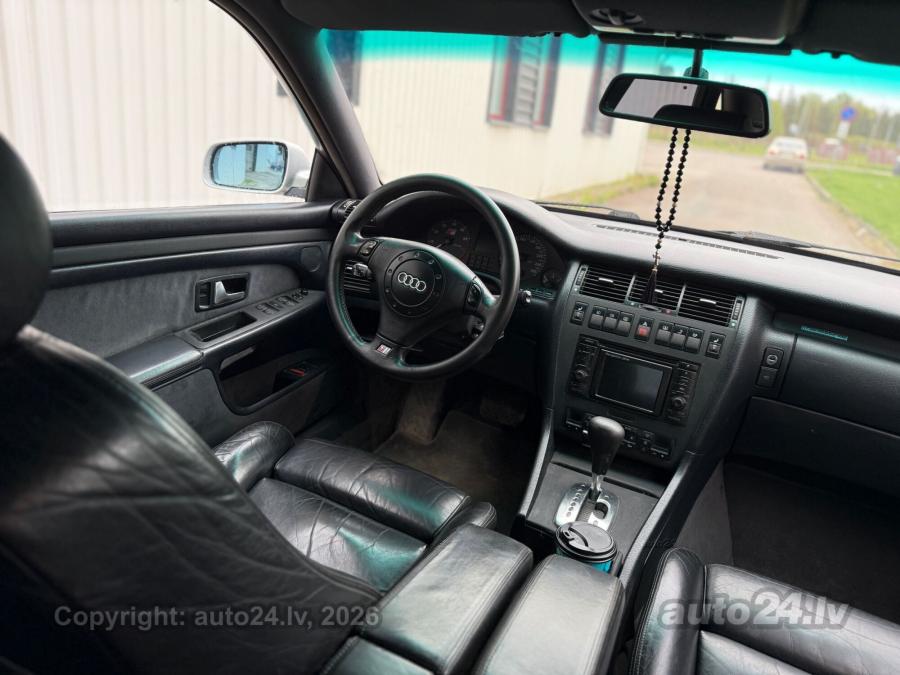 Melns Audi A8 1999 Tartu, ar dzinēja tilpumu 4.20 L un nobraukumu 384 tūkst. km par 4999 €, foto 20 vietnē AUTOMOTO.COM.LV