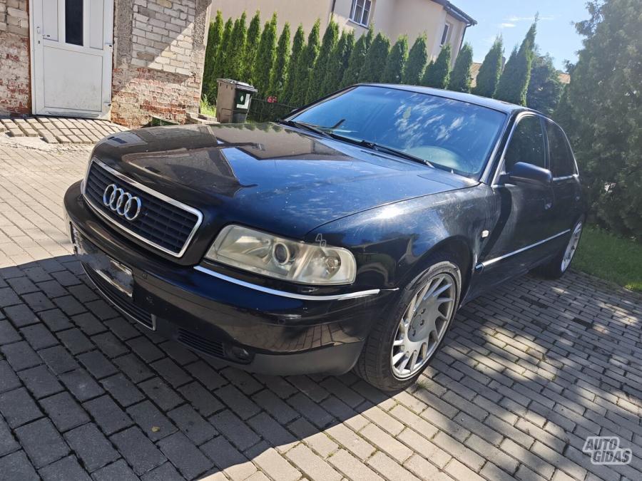 Черный Ауди А8 1999 в Клайпеда, объемом двигателя 3.70 л и пробегом 270 тыс. км за 2999 €, фото 3 на AUTOMOTO.COM.LV