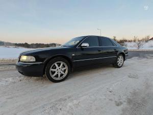 Black Audi A8 2000 in Vilnius, with an engine capacity of 2.77 L and mileage of 276 thousand km for 3800 €, photo 9 on AUTOMOTO.COM.LV