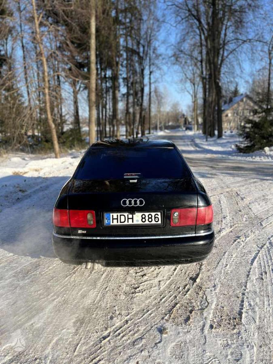 Melns Audi A8 2001 Pasvalys, ar dzinēja tilpumu 2.50 L un nobraukumu 249 tūkst. km par 1800 €, foto 4 vietnē AUTOMOTO.COM.LV