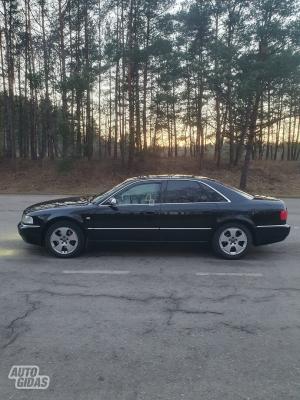 Black Audi A8 2001 in Ukmerge, with an engine capacity of 2.50 L and mileage of 250 thousand km for 3300 €, photo 7 on AUTOMOTO.COM.LV