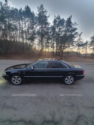 Black Audi A8 2001 in Ukmerge, with an engine capacity of 2.50 L and mileage of 250 thousand km for 3300 €, photo 13 on AUTOMOTO.COM.LV