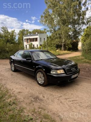 Черный Ауди А8 2001 в Рига, объемом двигателя 2.50 л и пробегом 97 тыс. км за 2550 €, фото 5 на AUTOMOTO.COM.LV