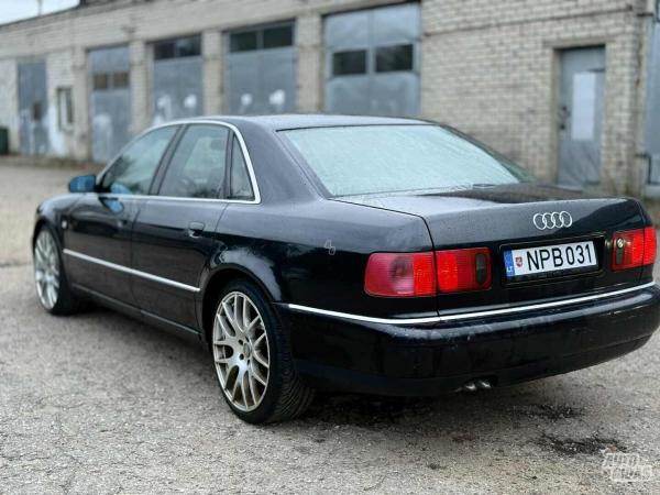 Black Audi A8 2002 in Silute, with an engine capacity of 2.50 L and mileage of 400 thousand km for 2400 €, photo 8 on AUTOMOTO.COM.LV