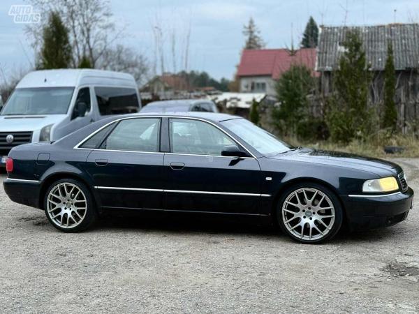 Melns Audi A8 2002 Šilutė, ar dzinēja tilpumu 2.50 L un nobraukumu 400 tūkst. km par 2400 €, foto 8 vietnē AUTOMOTO.COM.LV