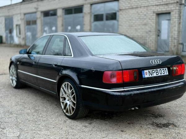 Melns Audi A8 2002 Šilutė, ar dzinēja tilpumu 2.50 L un nobraukumu 400 tūkst. km par 2400 €, foto 9 vietnē AUTOMOTO.COM.LV