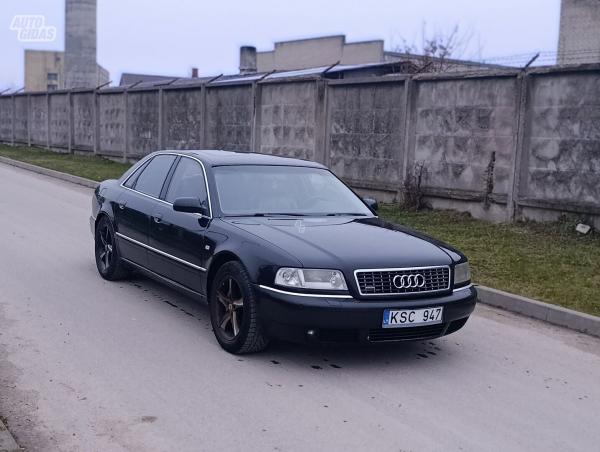 Melns Audi A8 2002 Kauņa, ar dzinēja tilpumu 2.50 L un nobraukumu 322 tūkst. km par 2400 €, foto 2 vietnē AUTOMOTO.COM.LV