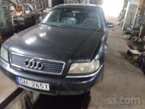 Black Audi A8 2002 in Daugavpils, with an engine capacity of 3.70 L and mileage of 398 thousand km for 2000 €, photo 5 on AUTOMOTO.COM.LV