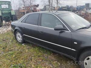Black Audi A8 2002 in Daugavpils, with an engine capacity of 3.70 L and mileage of 398 thousand km for 2000 €, photo 12 on AUTOMOTO.COM.LV