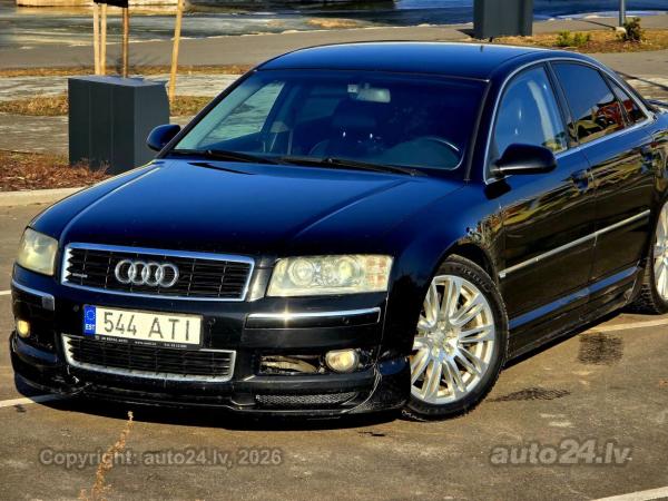 Melns Audi A8 2003 Tallina, ar dzinēja tilpumu 3.70 L un nobraukumu 403 tūkst. km par 2199 €, foto 1 vietnē AUTOMOTO.COM.LV