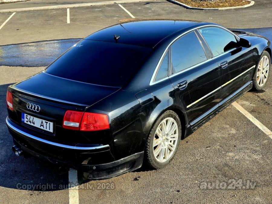 Melns Audi A8 2003 Tallina, ar dzinēja tilpumu 3.70 L un nobraukumu 403 tūkst. km par 2199 €, foto 4 vietnē AUTOMOTO.COM.LV
