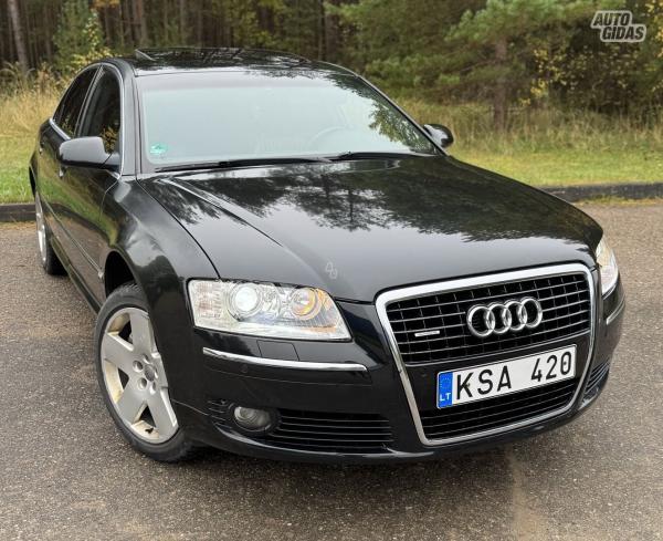Ауди А8 2003 в Шяуляй на AUTOMOTO.COM.LV Черный Ауди А8 2003 в Шяуляй, объемом двигателя 4.20 л и пробегом 371 тыс. км за 3200 €, фото 4 на AUTOMOTO.COM.LV