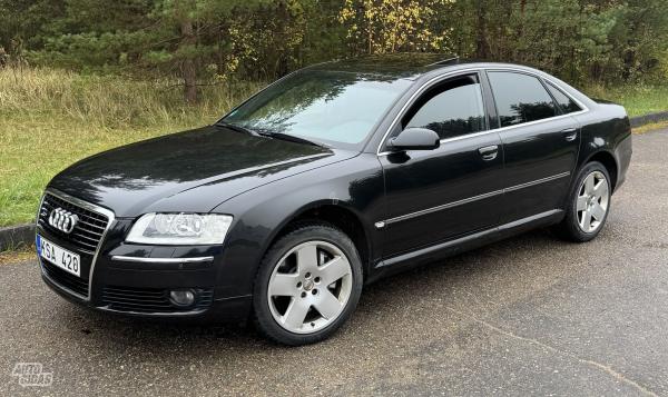 Ауди А8 2003 в Шяуляй на AUTOMOTO.COM.LV Черный Ауди А8 2003 в Шяуляй, объемом двигателя 4.20 л и пробегом 371 тыс. км за 3200 €, фото 7 на AUTOMOTO.COM.LV