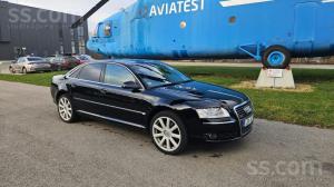 Melns Audi A8 2004 Rīga, ar dzinēja tilpumu 3.00 L un nobraukumu 338 tūkst. km par 4250 €, foto 1 vietnē AUTOMOTO.COM.LV