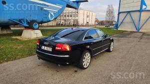 Melns Audi A8 2004 Rīga, ar dzinēja tilpumu 3.00 L un nobraukumu 338 tūkst. km par 4250 €, foto 3 vietnē AUTOMOTO.COM.LV