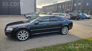 Melns Audi A8 2004 Rīga, ar dzinēja tilpumu 3.00 L un nobraukumu 338 tūkst. km par 4250 €, foto 4 vietnē AUTOMOTO.COM.LV